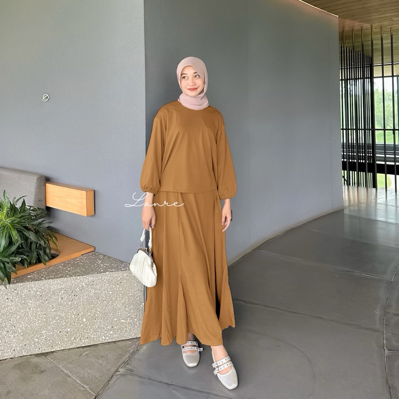 Jual Sovia One Set Rok Bahan Kaos Cotton Combed-Setelan Lucu | Shopee ...