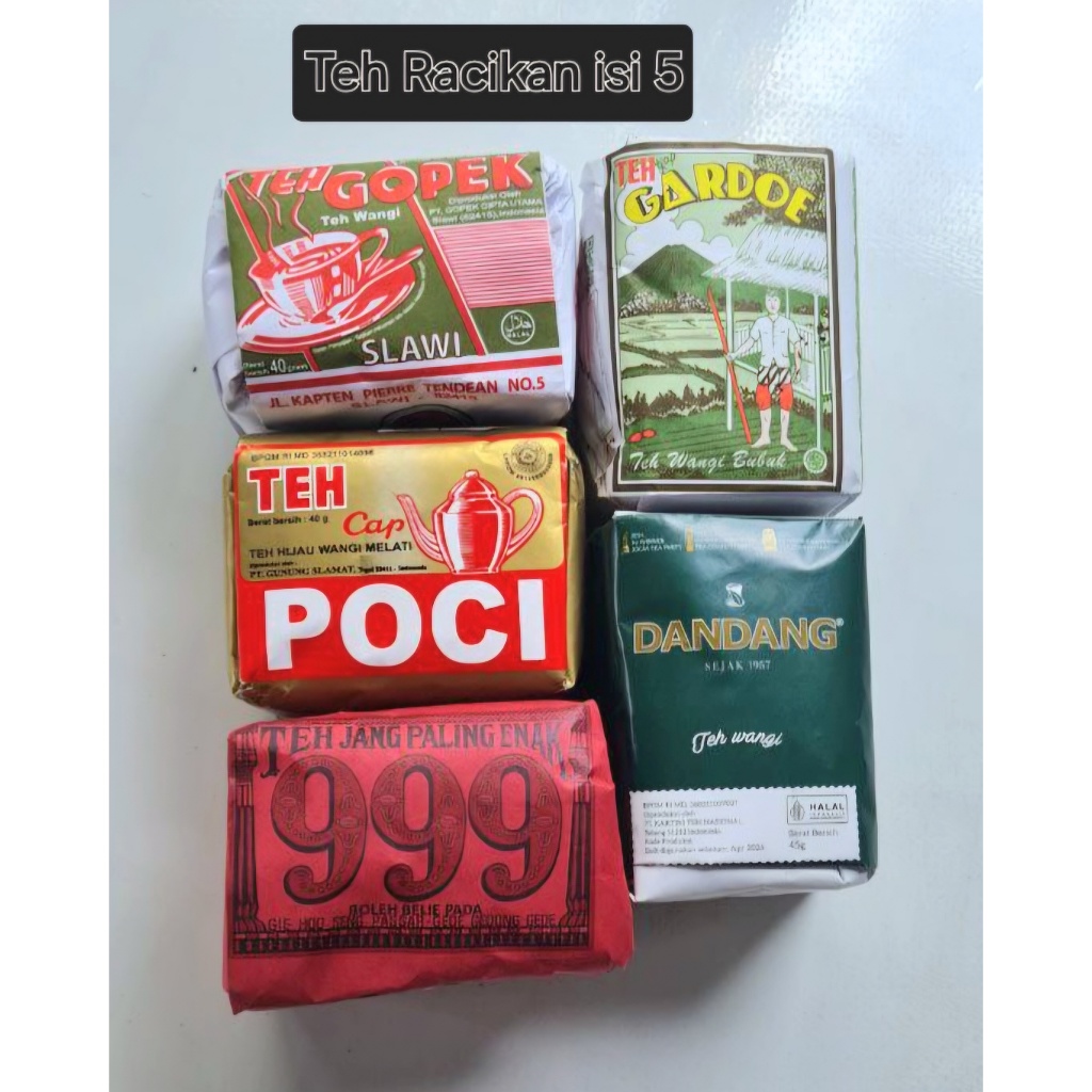 Jual Teh Racikan isi 5 paket Sepet | Shopee Indonesia