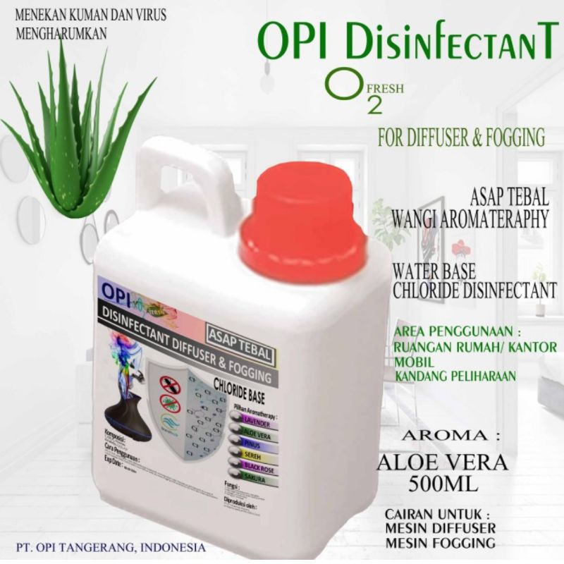 Jual Cairan Desinfektan 500ml Water Base Disinfectant Diffuser Fogging ...