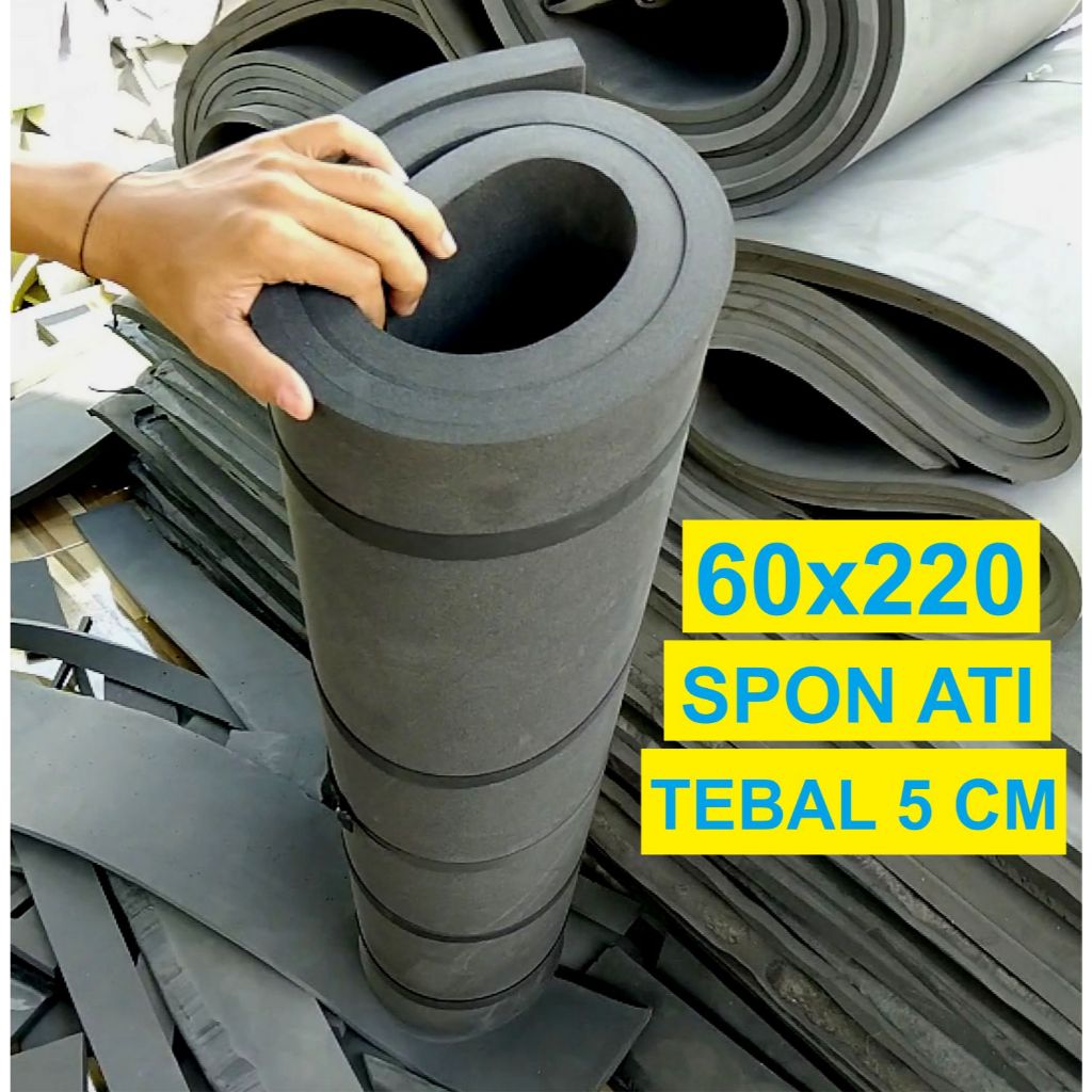 Jual SPON ATI TEBAL 5 CM WARNA HITAM LEBAR 60 CM X PANJANG 220 CM UNTUK ...