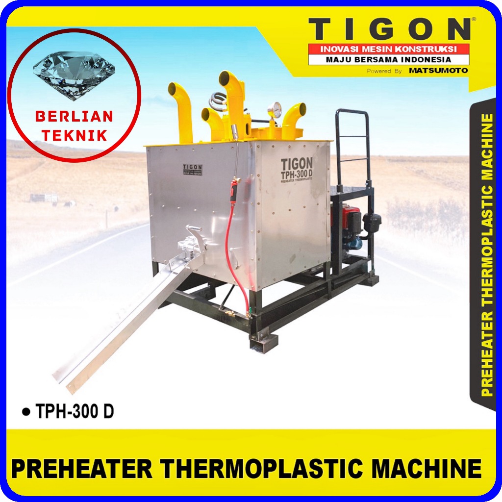 Jual Preheater Thermoplastic Machine Tigon TPH 300 D | Shopee Indonesia