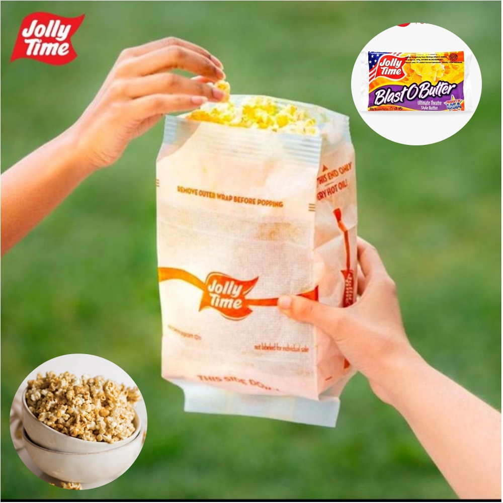 Jual Jolly Time Popcorn Caramel Big Cheez Cheese Butterlicious Mallow ...