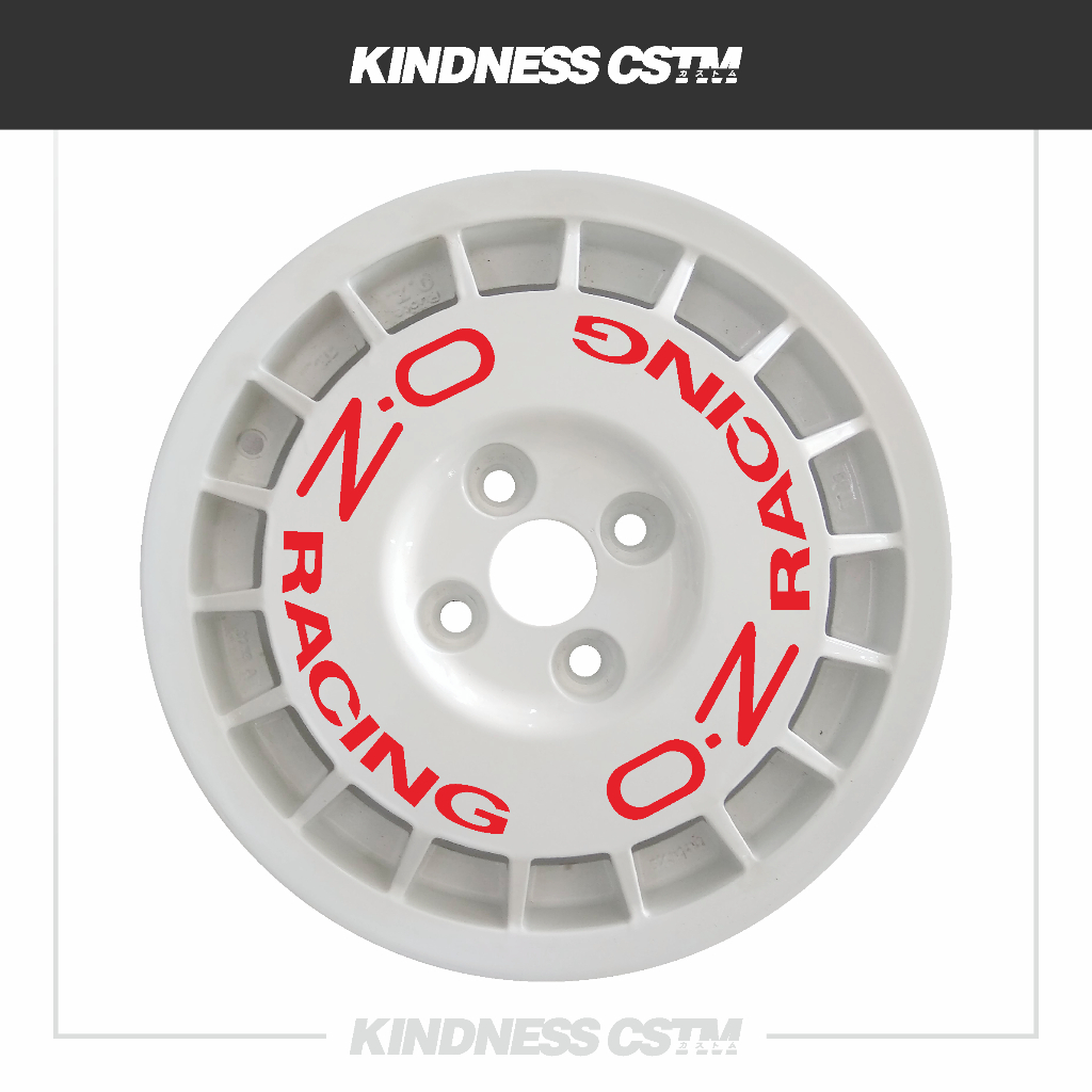 Jual sticker velg oz racing piring rally model font baru | Shopee Indonesia