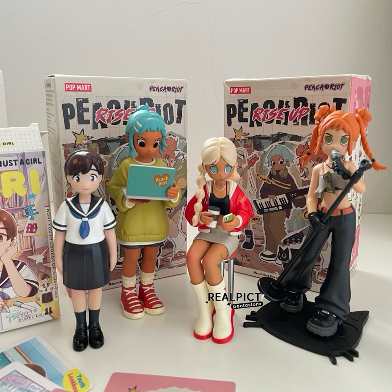 Jual Rukappu Gojo Geto JJK Peach Riot Nori Just A Girl Popmart | Action ...