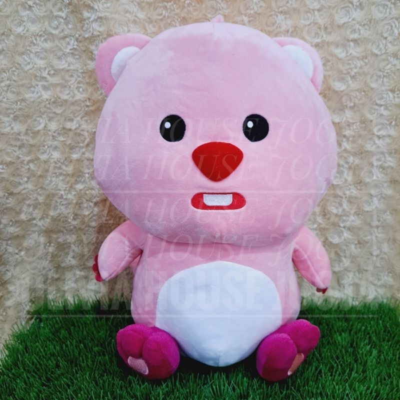 Jual Boneka Loopy Pororo 15" Pink L No Tag Boneka Loopy Pink 15" L ...