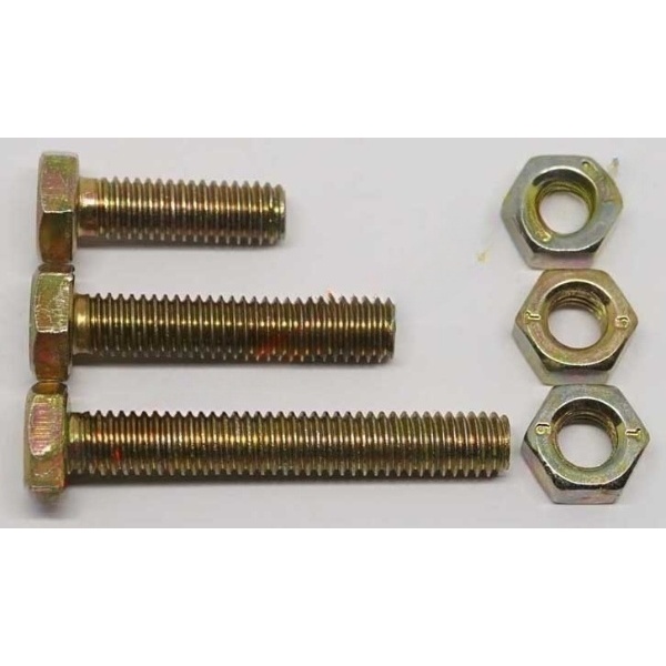 Jual Baut Mur Besi Kuning M10 x 45mm | Shopee Indonesia