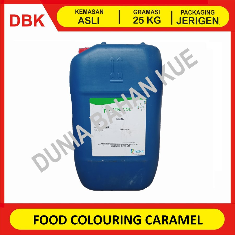 Jual FOOD COLOURING CARAMEL / PEWARNA MAKANAN KARAMEL - 25 KG | Shopee ...