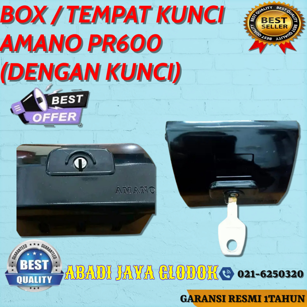 Jual BOX TEMPAT KUNCI AMANO PR600 (DENGAN KUNCI) | Shopee Indonesia
