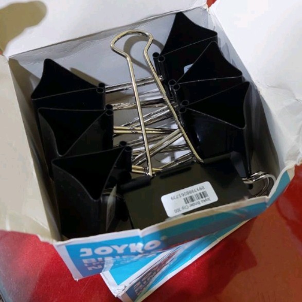 Jual JOYKO binder clip 300 besar 75mm klip penjepit kertas harga per ...