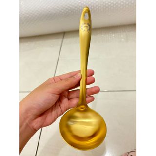 Jual Irus Stainless Gold Tebal Anti Karat / Irus Soup Irus Lubang ...