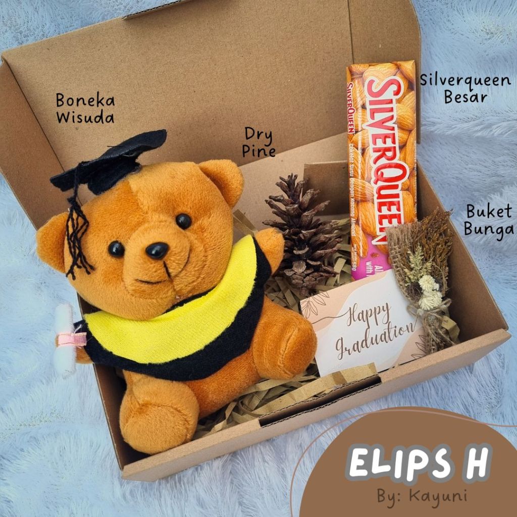 Jual ELIPS Hampers Set Wisuda GRAFIR / Graduation Gift Hadiah Kelulusan ...