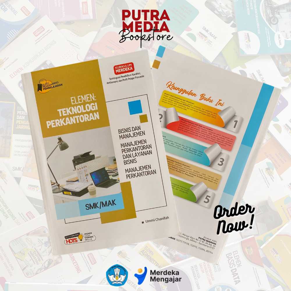 Jual BUKU KUMER SMK/MAK Elemen: Teknologi Perkantoran | Shopee Indonesia