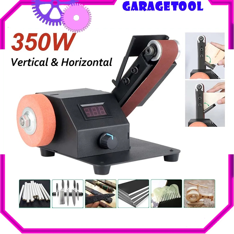 Jual GT| 350W/250W 2-in-1 Grinder Electric Belt Sander DIY Sander ...