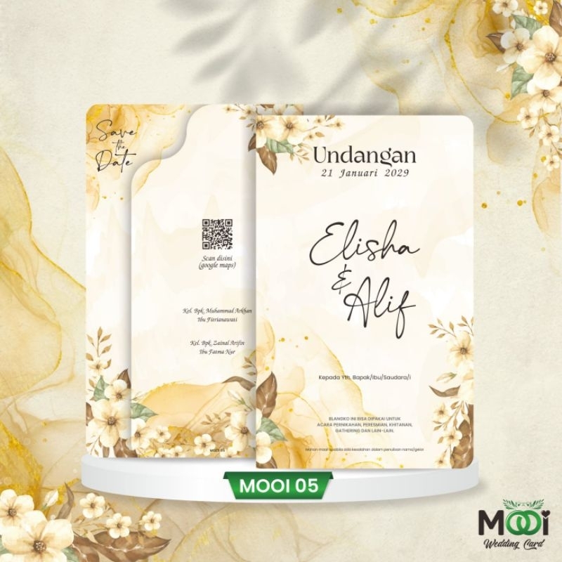 Jual BLANGKO UNDANGAN MOOI 05 | ZIGNA MOOI 05 | Shopee Indonesia