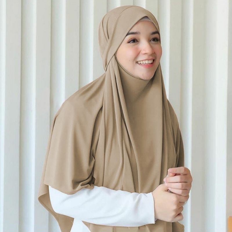 Jual BERGO FRENCH 3IN1 MALAY TALI JUMBO CADAR JERSEY PREMIUM / HIJAB INSTAN DAILY MALAYSIA LESTI ...