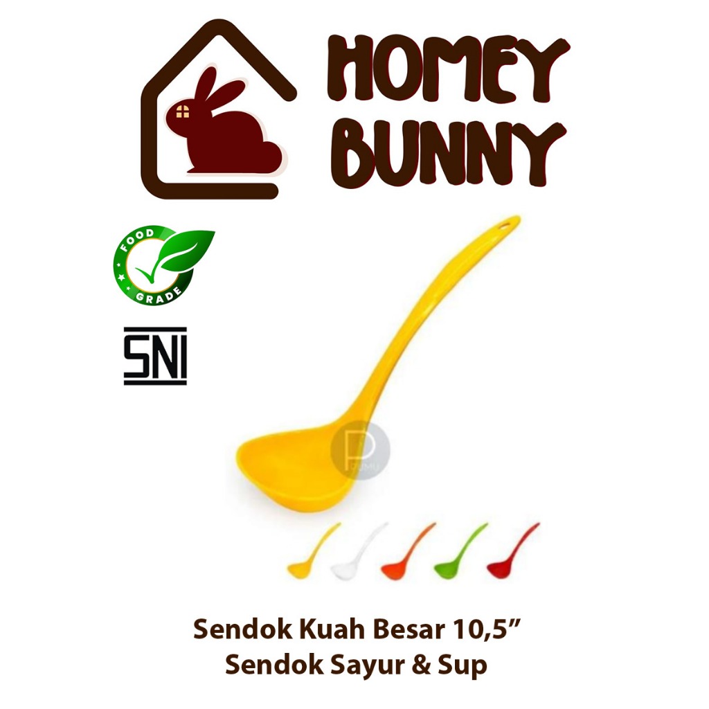 Jual Donyku Sendok Kuah Melamine Centong Besar Sayur Kuah 10,5 inch ...