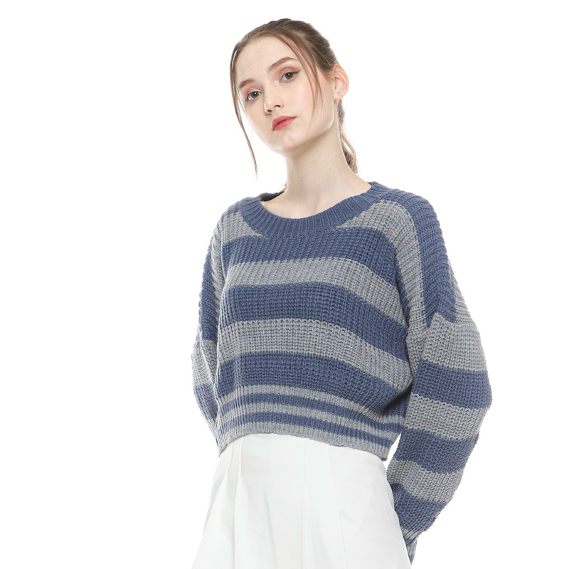 Jual AMBER KNIT SWEATER / Sweater Rajut / Cardigan Rajut / Knit Sweater ...