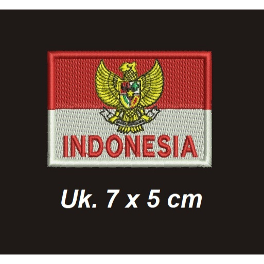 Jual Badge Bendera Merah Putih (bordir) | Shopee Indonesia