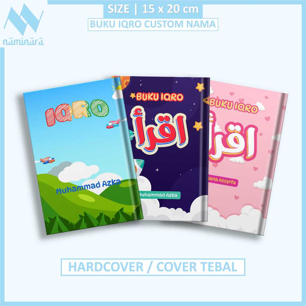 Jual Buku IQRO bisa pakai nama iqro 1-6 Hardcover Cara cepat membaca ...