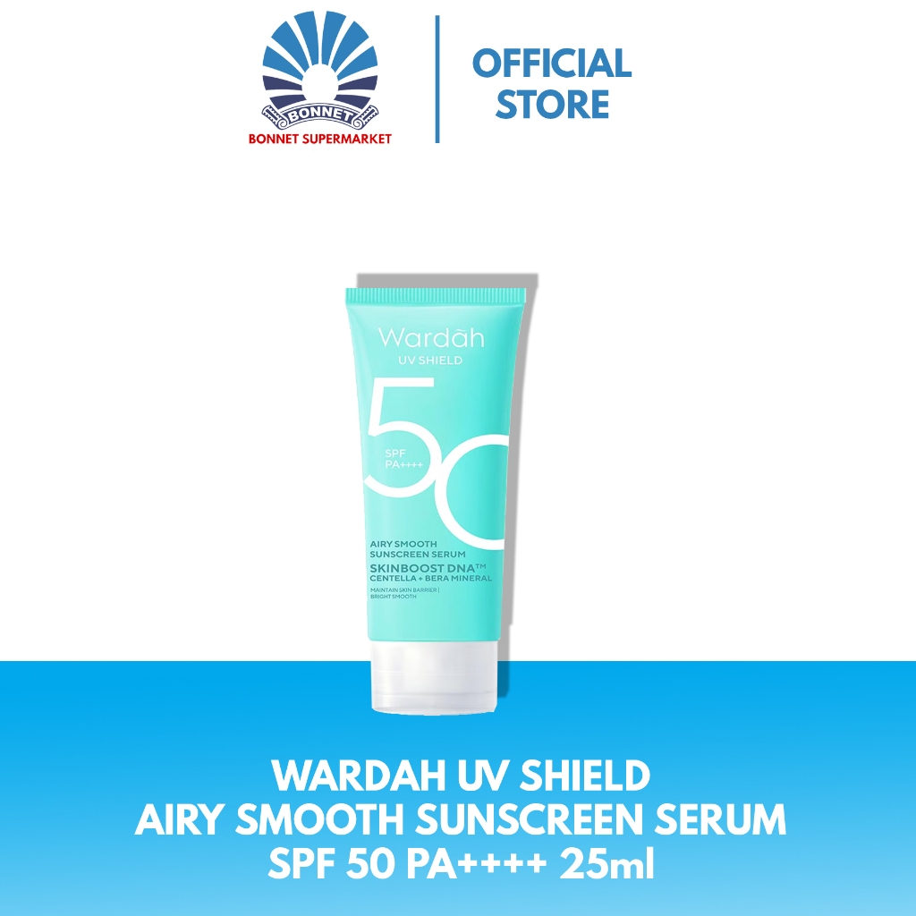 Jual Wardah UV Shield Airy Smooth Sunscreen Serum Spf 50 PA++++ 25 ml | Shopee Indonesia