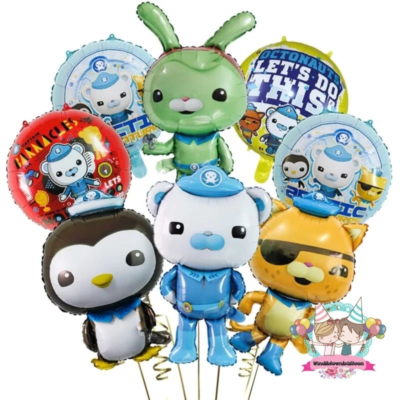 Jual WINDBLOWN BALON ANAK NETFLIX OCTONAUTS CHARACTER / KARAKTER BOY ...