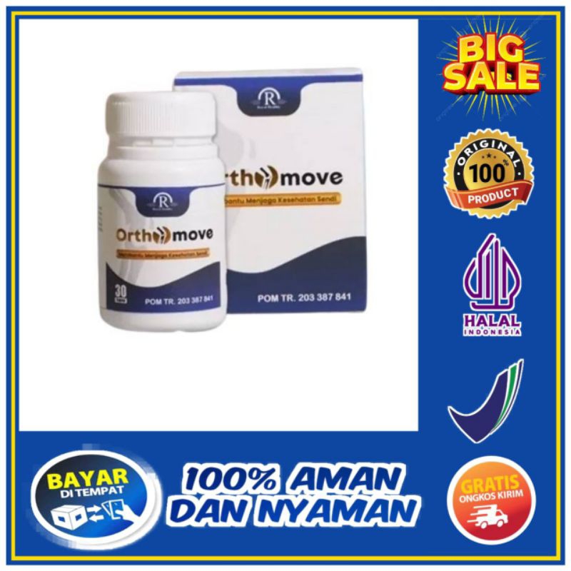 Jual Orthomove Obat Tulang Sendi Ampuh Atasi Asam Urat Dan Rematik Asli ...