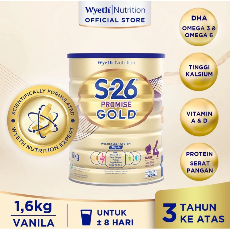 Jual S-26 S26 Promise Gold Tahap 4 Susu Pertumbuhan Anak 3-12 Tahun ...