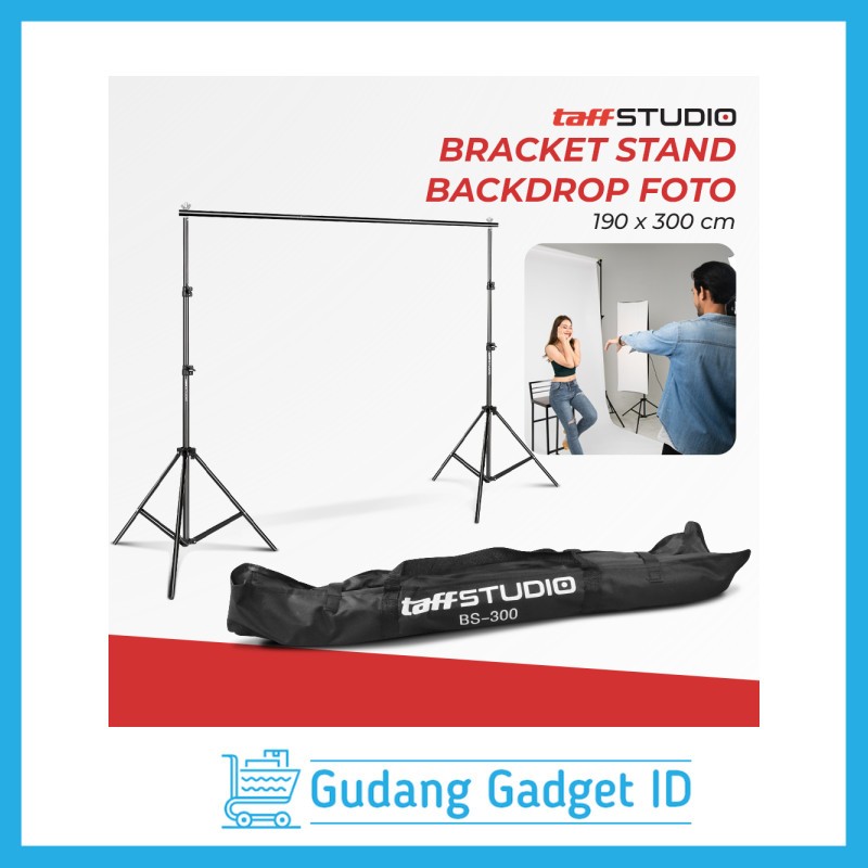 Jual Bracket Stand 190x300cm Backdrop Tiang Stand Background Foto ...