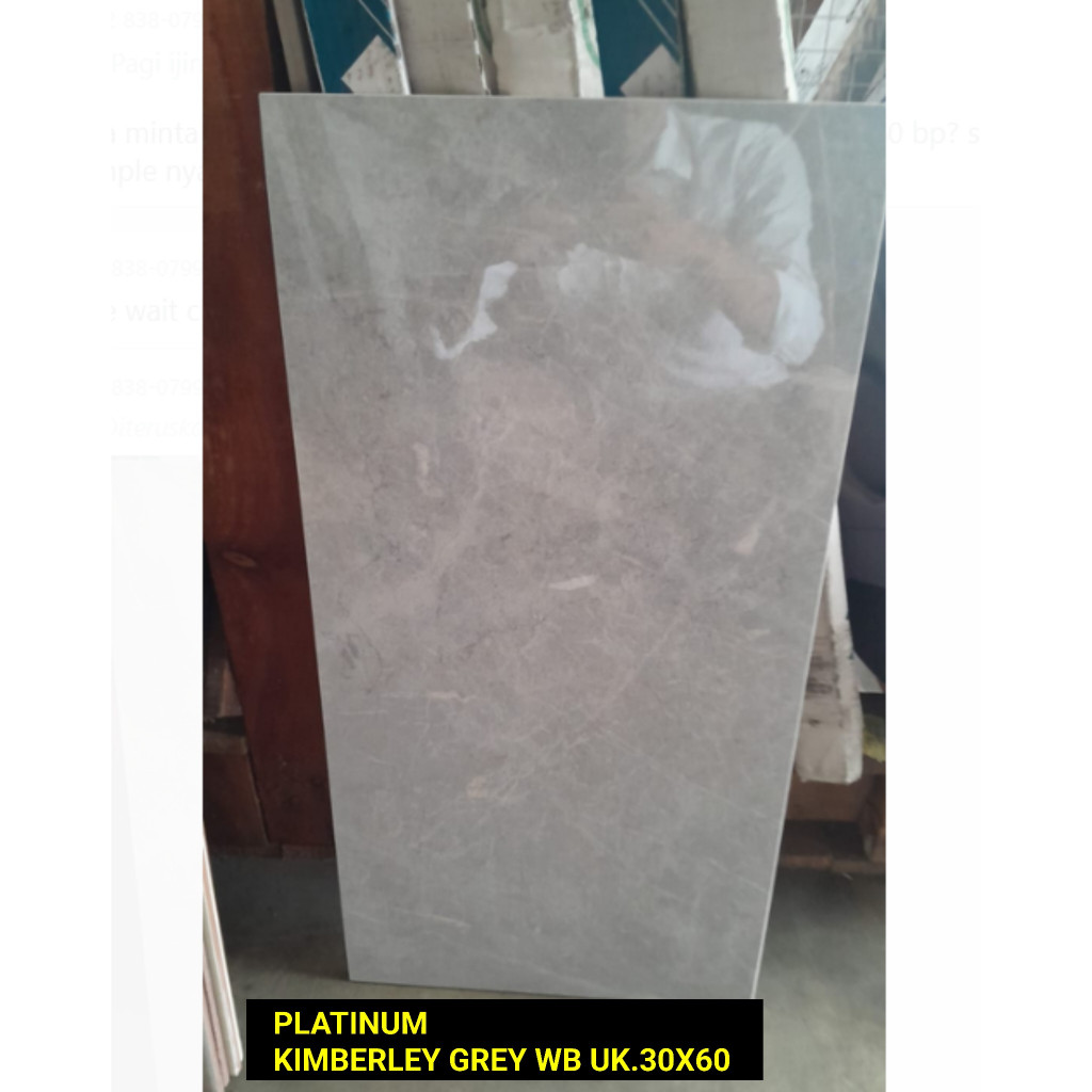 Jual KIMBERLEY GREY WB UK.30X60 KERAMIK DINDING LANTAI PLATINUM ...