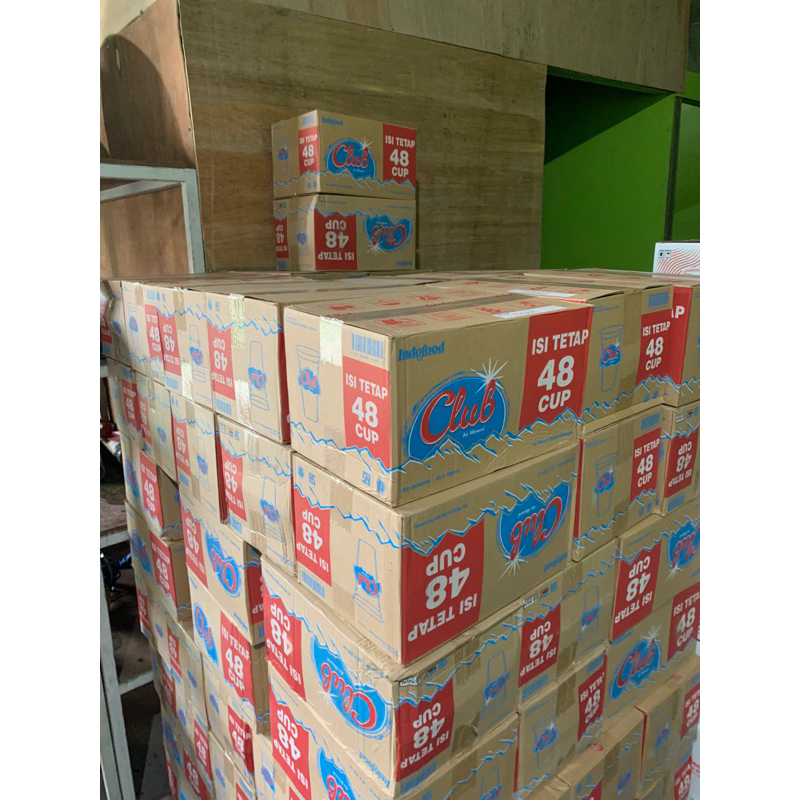 Jual CLUB GELAS 220ml (1 dus isi 48 cup) | Shopee Indonesia