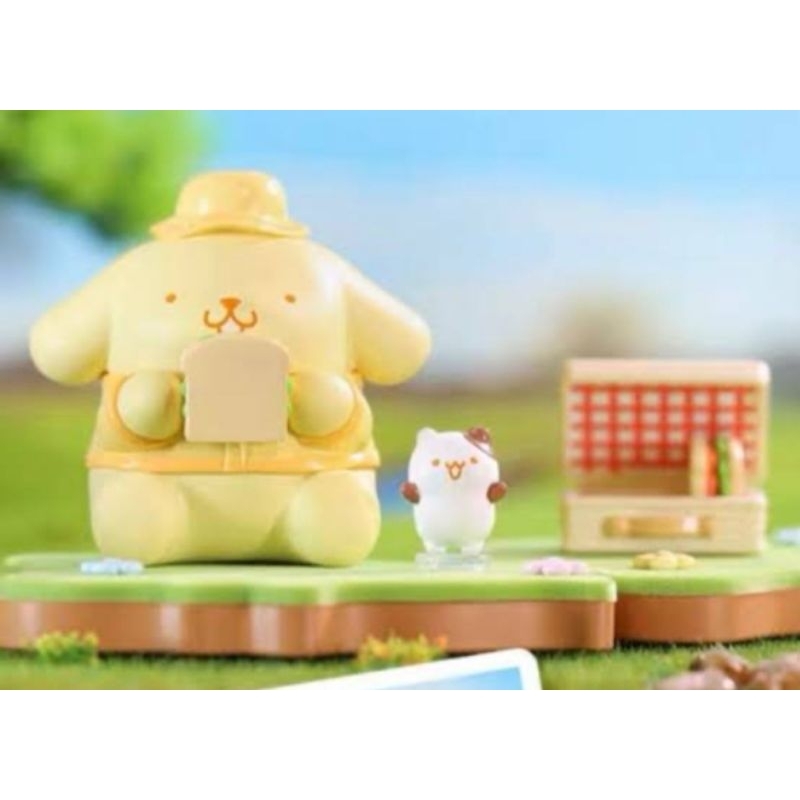 Jual Pompompurin Sanrio Characters Camping Friends Figure Open Box ...