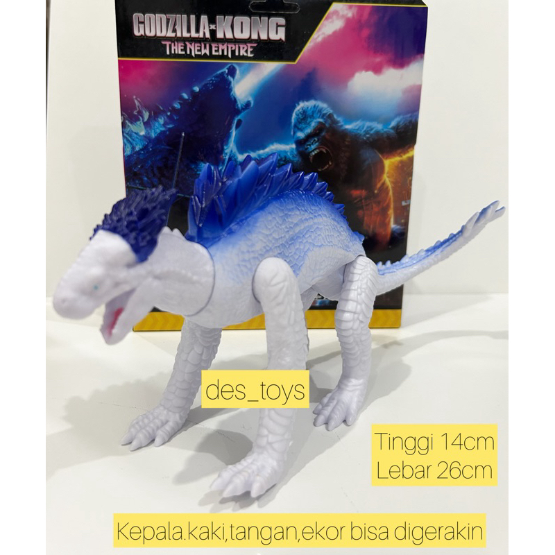 Jual NEW!! MAINAN ANAK ACTION FIGURE SHIMO GODZILLA VS KONG TERBARU ...