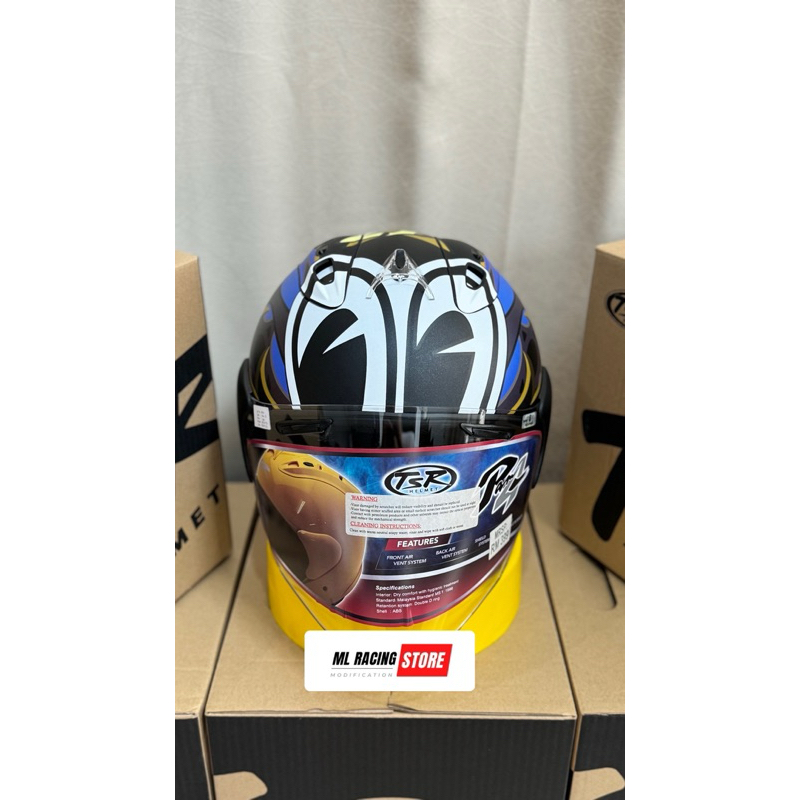 Jual HELM/HELMET TSR RAM 4 NEW MOTIF NAKASUGA - HALF FACE TSR | Shopee ...