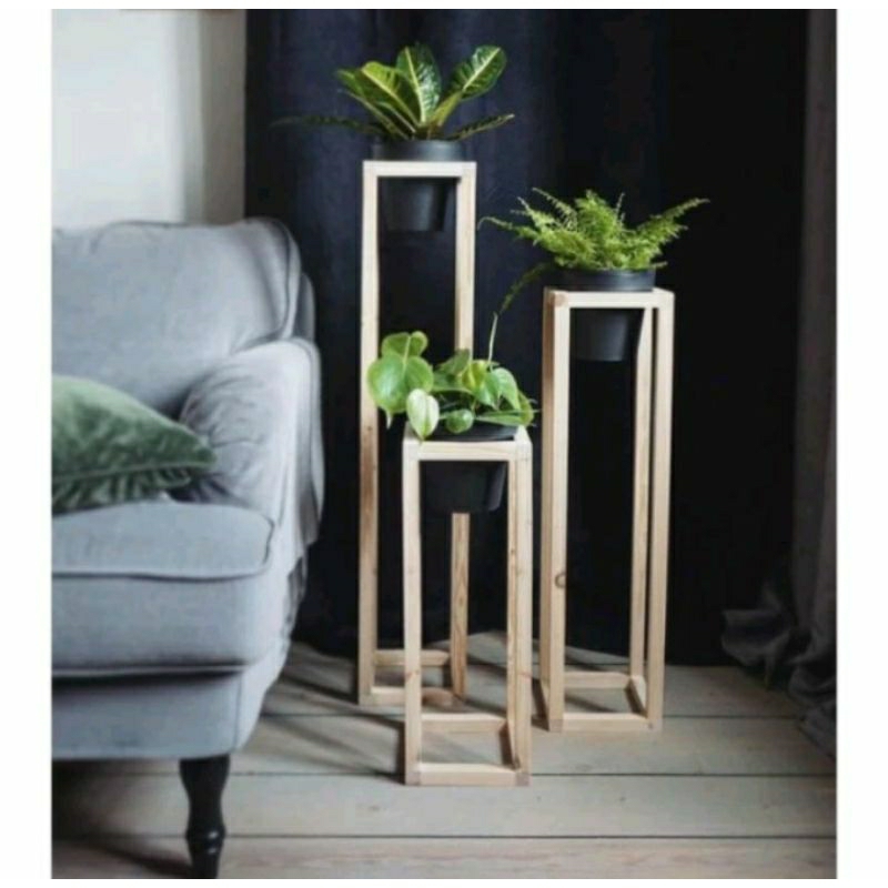 Jual Stand Bunga - Wooden Stand flower for wedding Dekorasi T100cm x ...