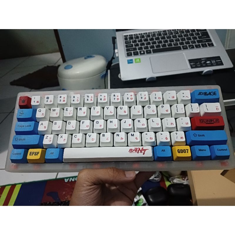 Jual Keycaps Gundam Japanese Root OEM profilep | Shopee Indonesia