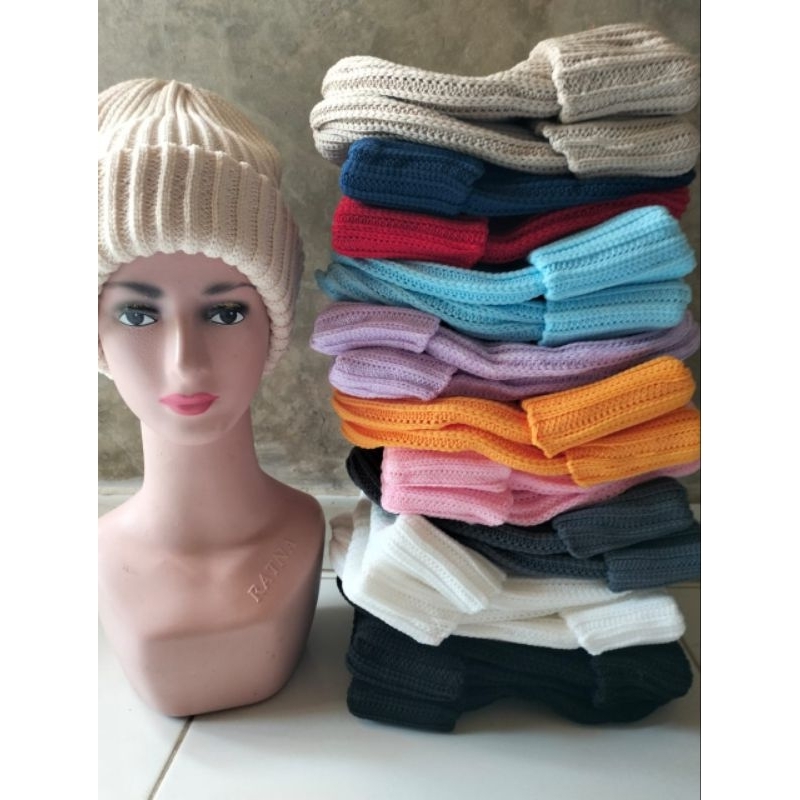 Jual Kupluk Rajut PAKET USAHA Hemat isi 20pcs | Shopee Indonesia