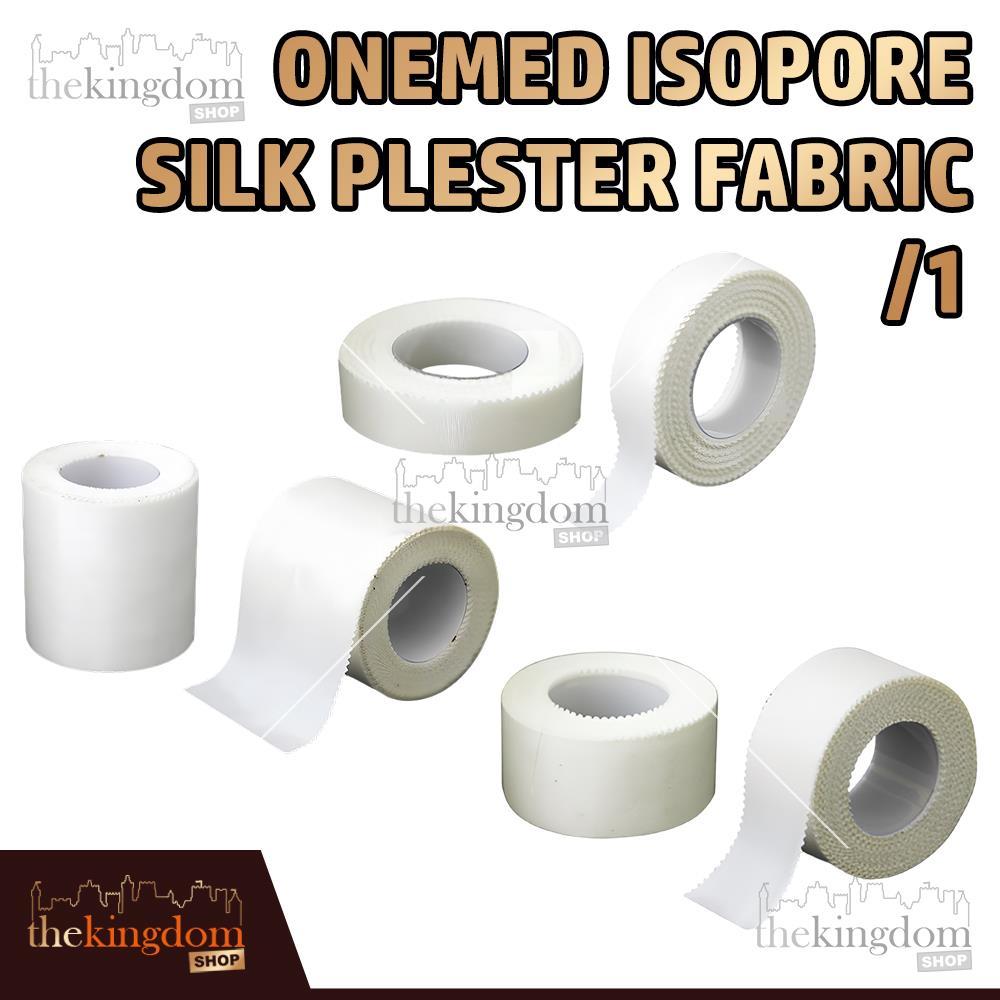 Jual Onemed Isopore Silk Plester Fabric 5cm 2,5cm 1,25cm x 9,2m 2" 1" 0 ...