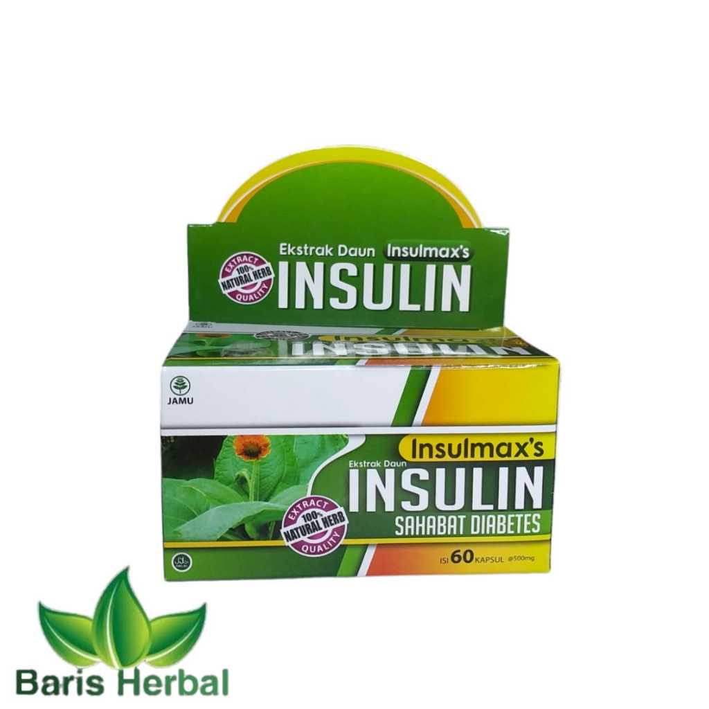 Jual Insulmax's INSULIN Ekstrak Daun Insulin Diabetes Darusyifa Isi 60 ...