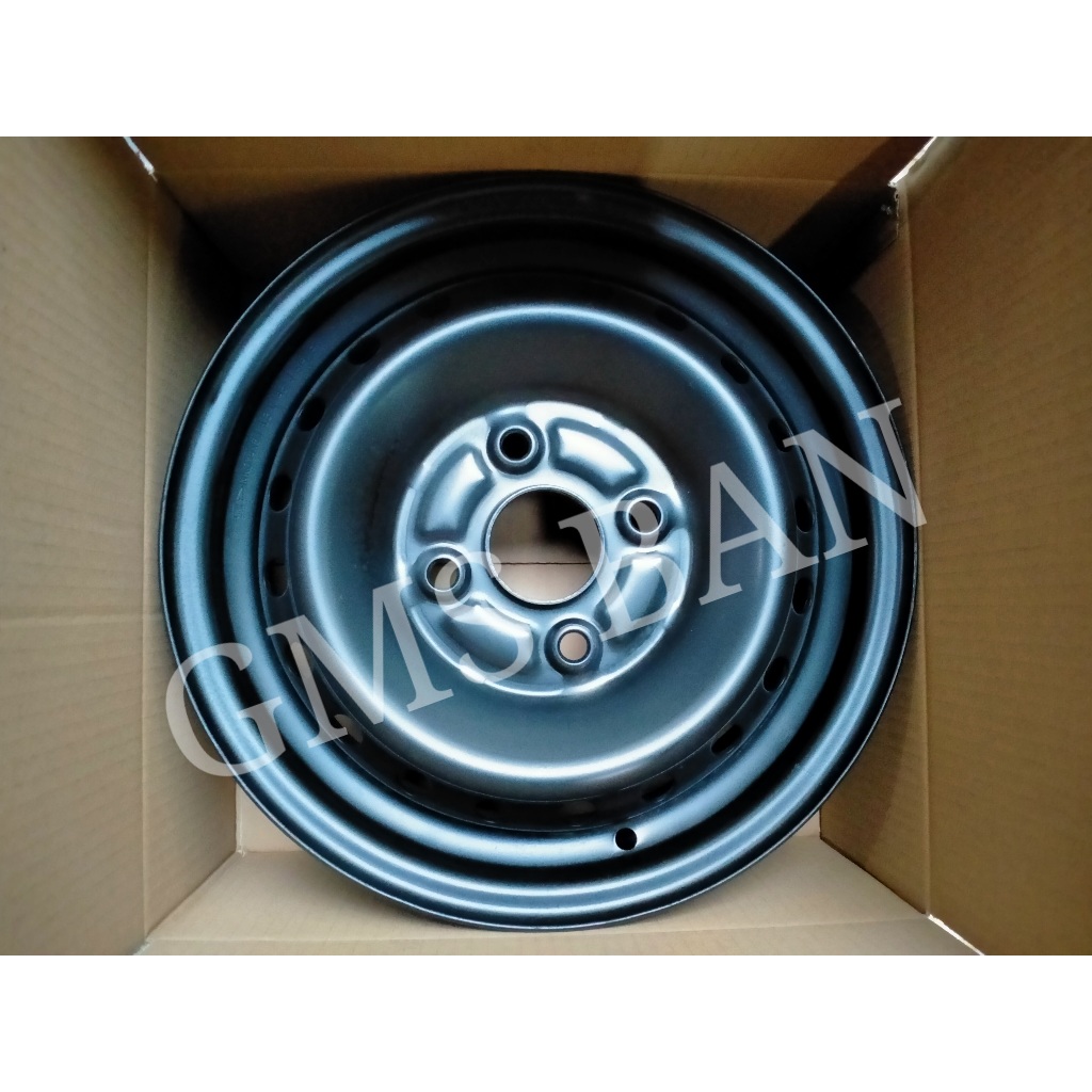 Jual VELG BESI/KALENG R14 LOBANG 4 PCD 114 COPOTAN XENIA HITAM, KONDISI ...