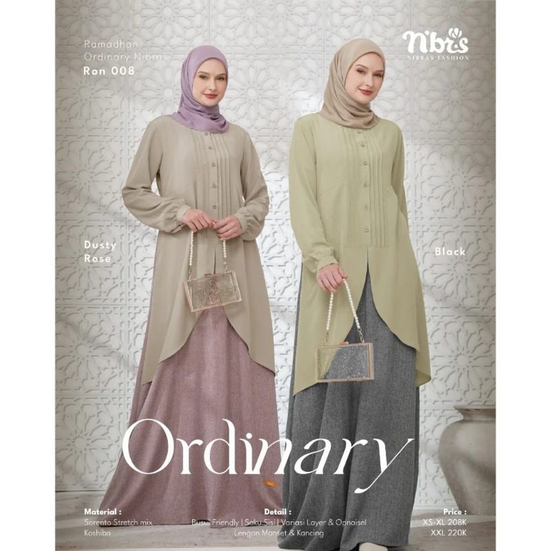 Jual TERBARU NIBRAS RON 008 // GAMIS NIBRAS BEST SELLER // TERLARIS ...