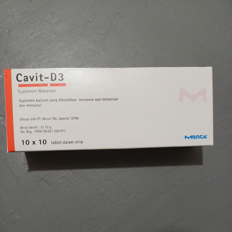 Jual cavit d3 box 100 tablet | Shopee Indonesia