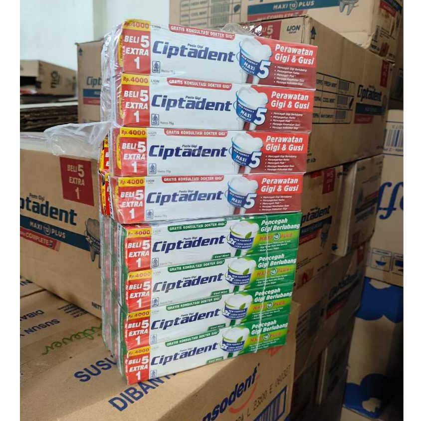 Jual Ciptadent 75gr Pasta Gigi Harga satuan tanpa BONUS | Nisadkc ...