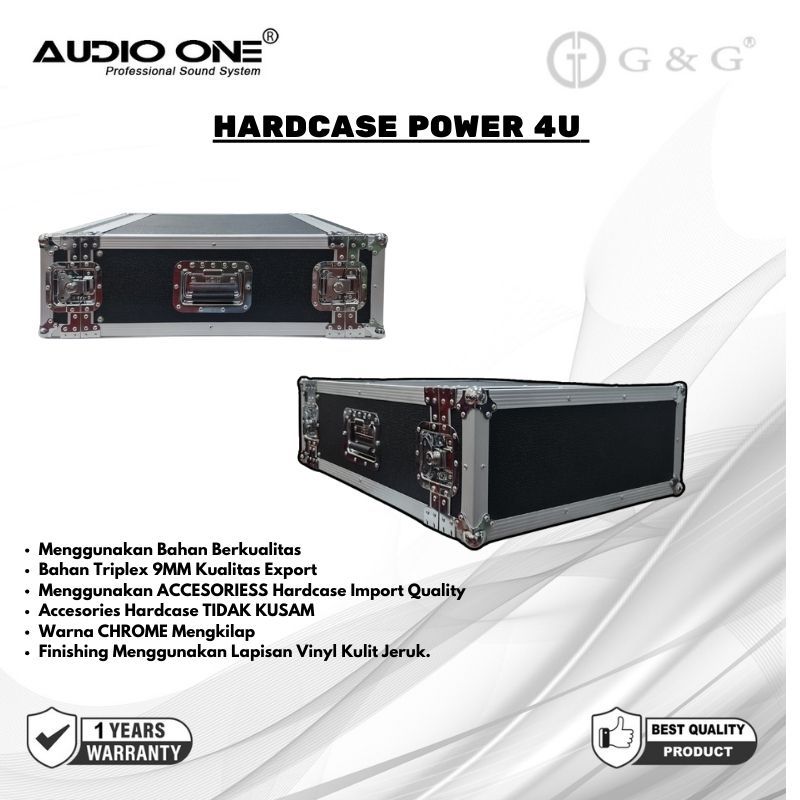 Jual Hardcase Sound System 4U - Hardcase Power - Hardcase Custom - G&G ...