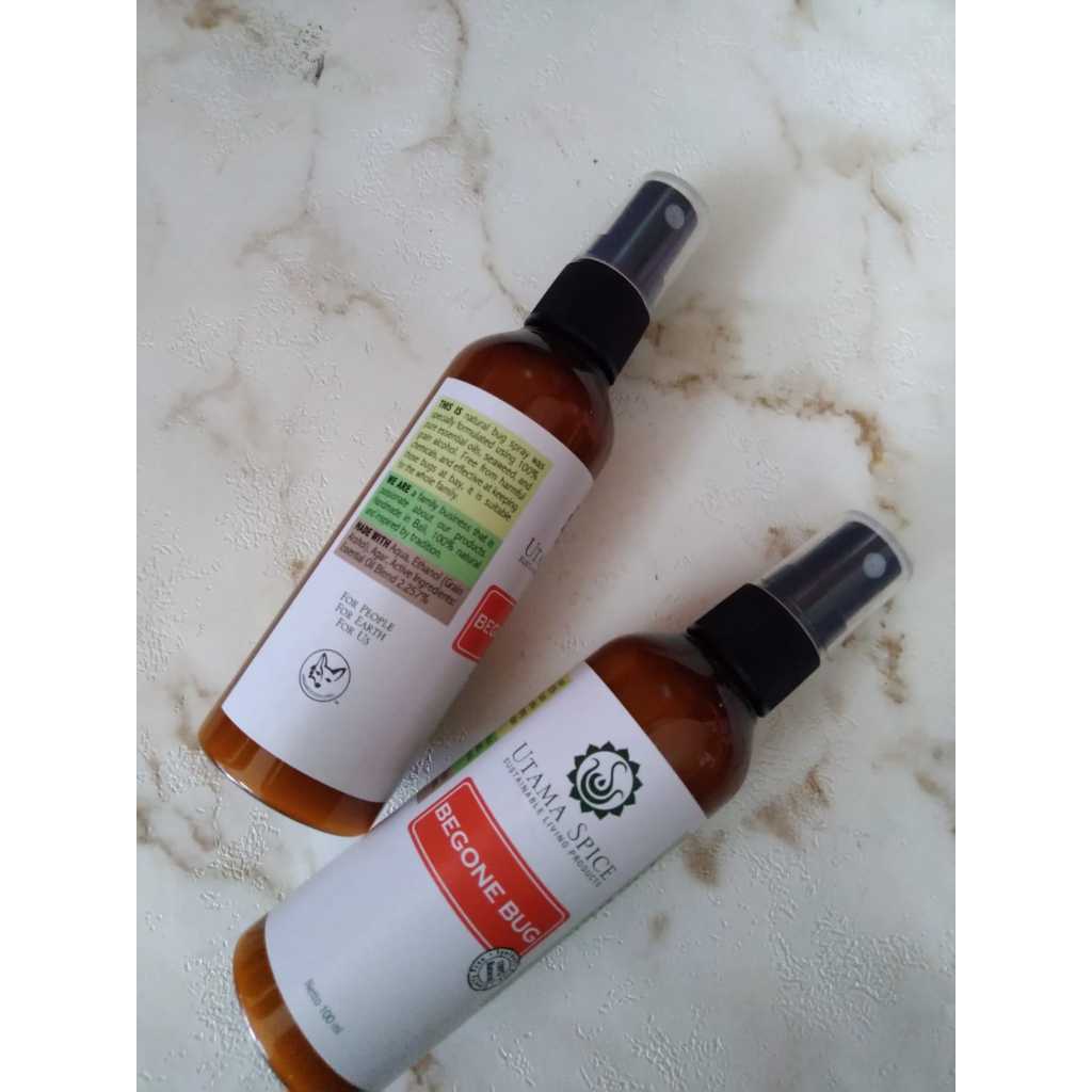 Jual Begone bug spray utama spice 100ml | Shopee Indonesia