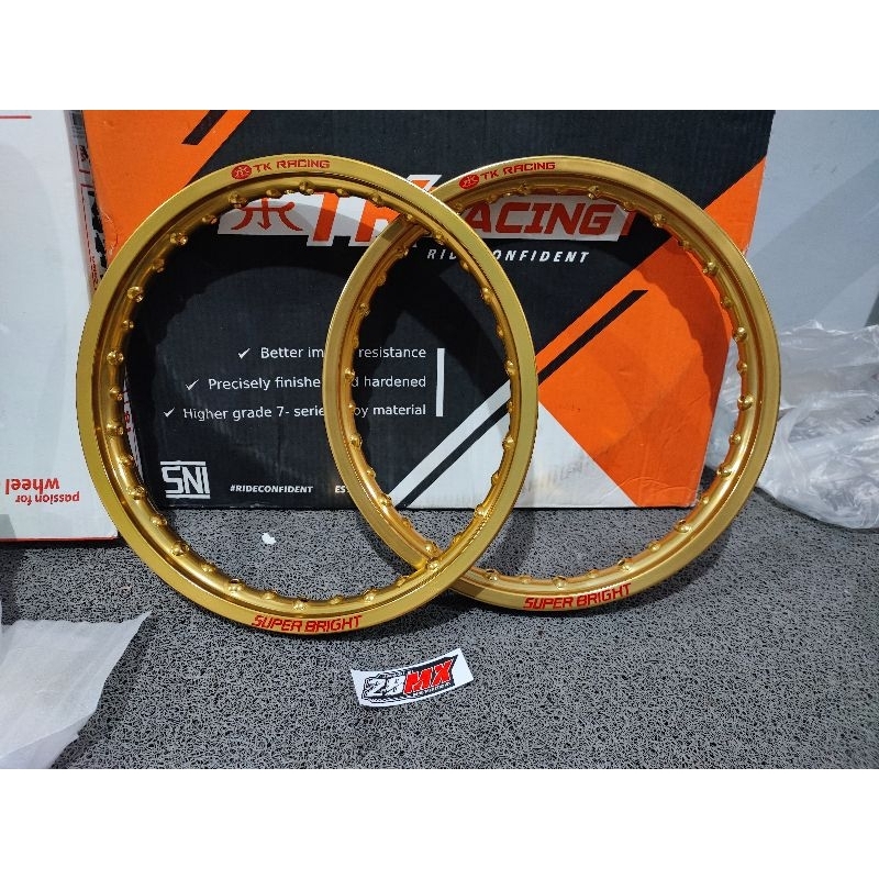 Jual Velg pelek Tk japan TK racing ukuran 140-14 140 ring 14 a | Shopee ...