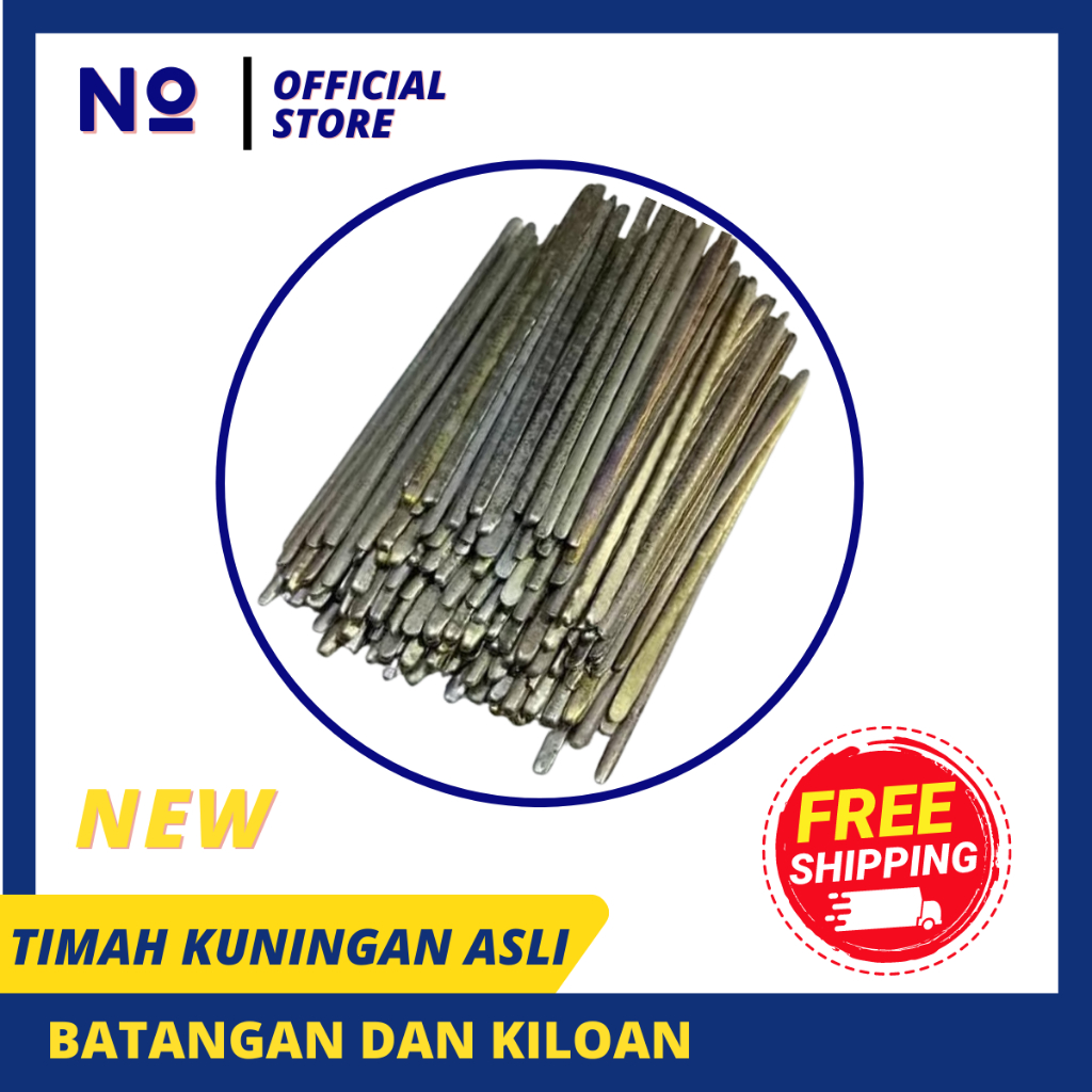 Jual Timah kuningan batangan 1-15 batang MURAH untuk patri kiloan ...