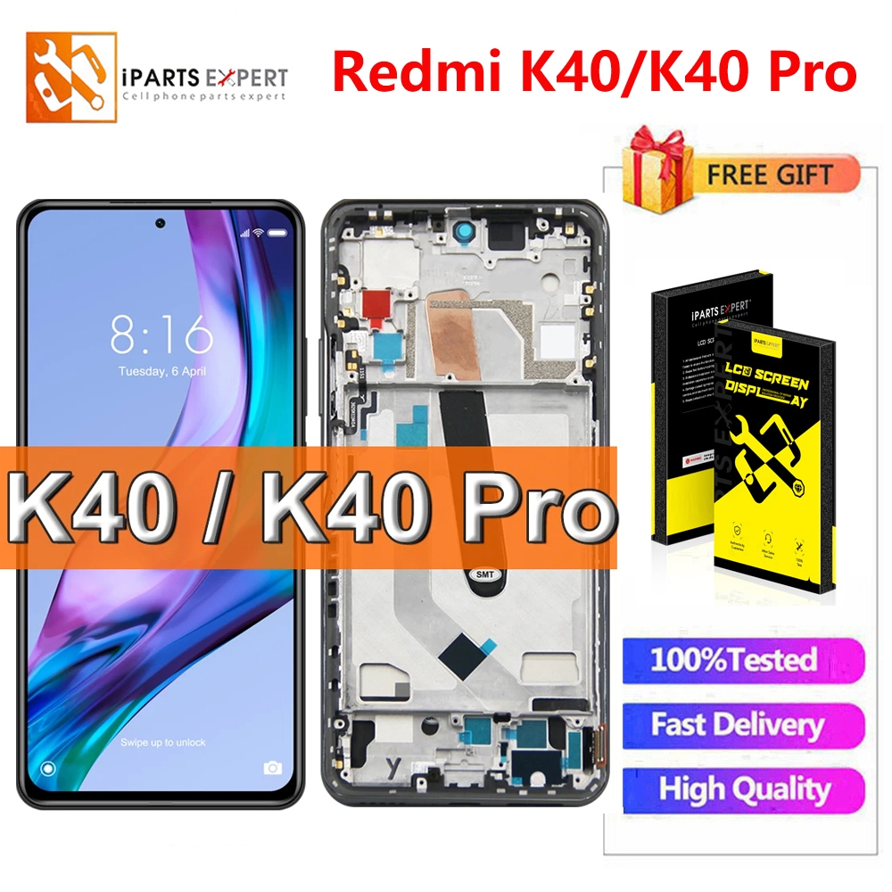 Jual IPARTSEXPERT Original LCD For Xiaomi Redmi K40 Pro / Redmi K40 ...