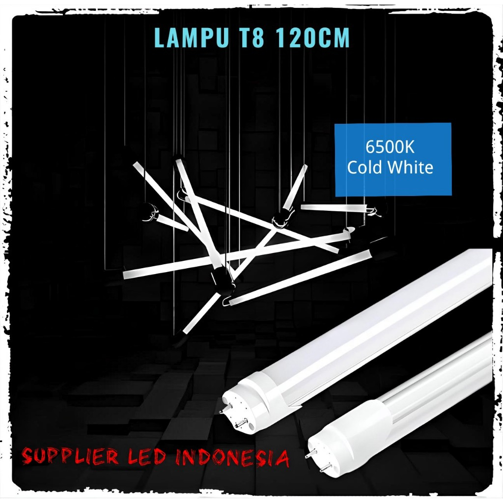 Jual LAMPU TL T8 LED TUBE LIGHT 40W BOHLAM T8 120CM | Shopee Indonesia