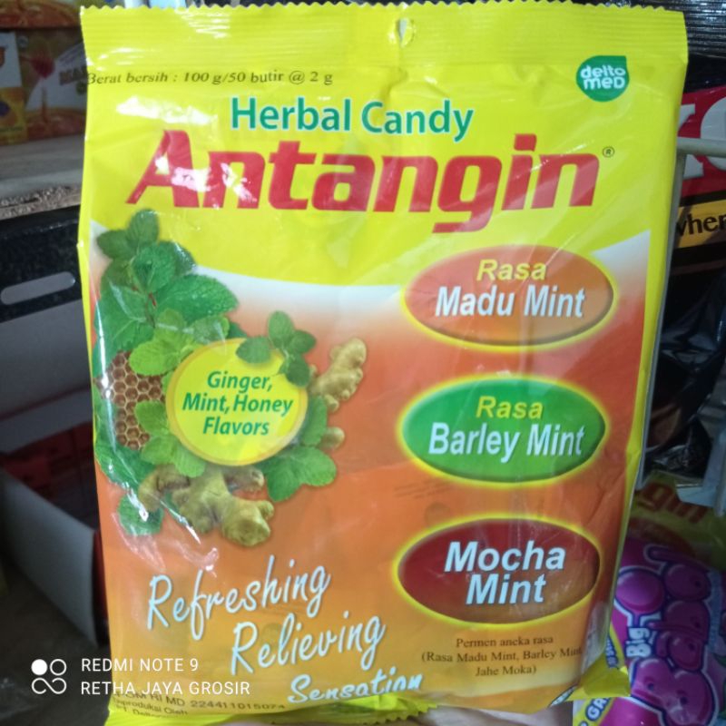 Jual Antangin Herbal Candy/Permen Antangin isi 50pcs | Shopee Indonesia