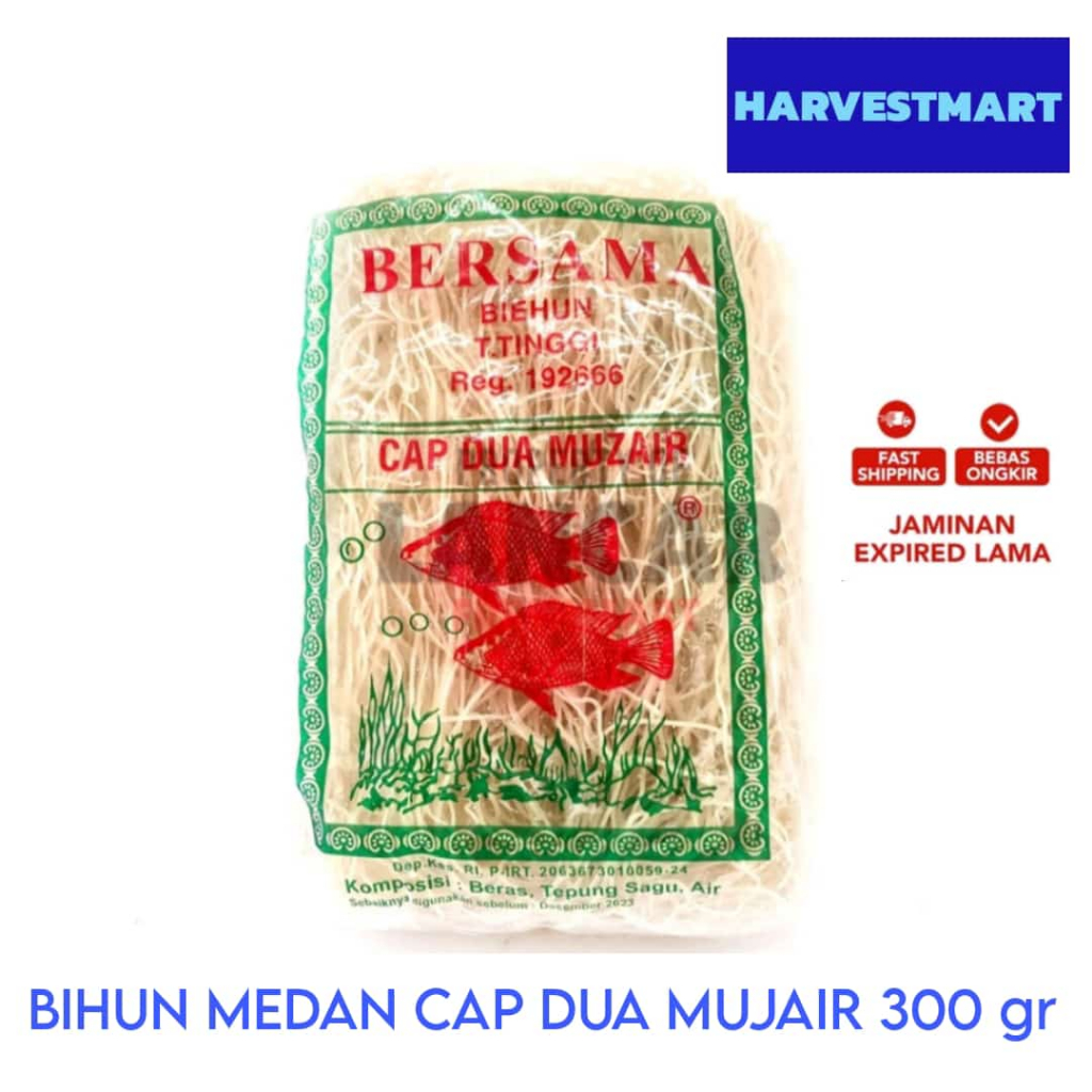 Jual BIHUN MEDAN CAP DUA MUJAIR 300G//HARVESTMART | Shopee Indonesia